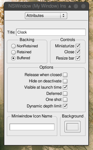 3.1 - A Basic Clock — GNUstep
